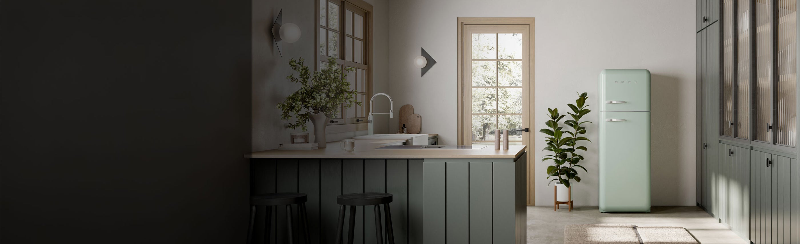 Fridge Freezers - Large & Double Doors | Smeg UK