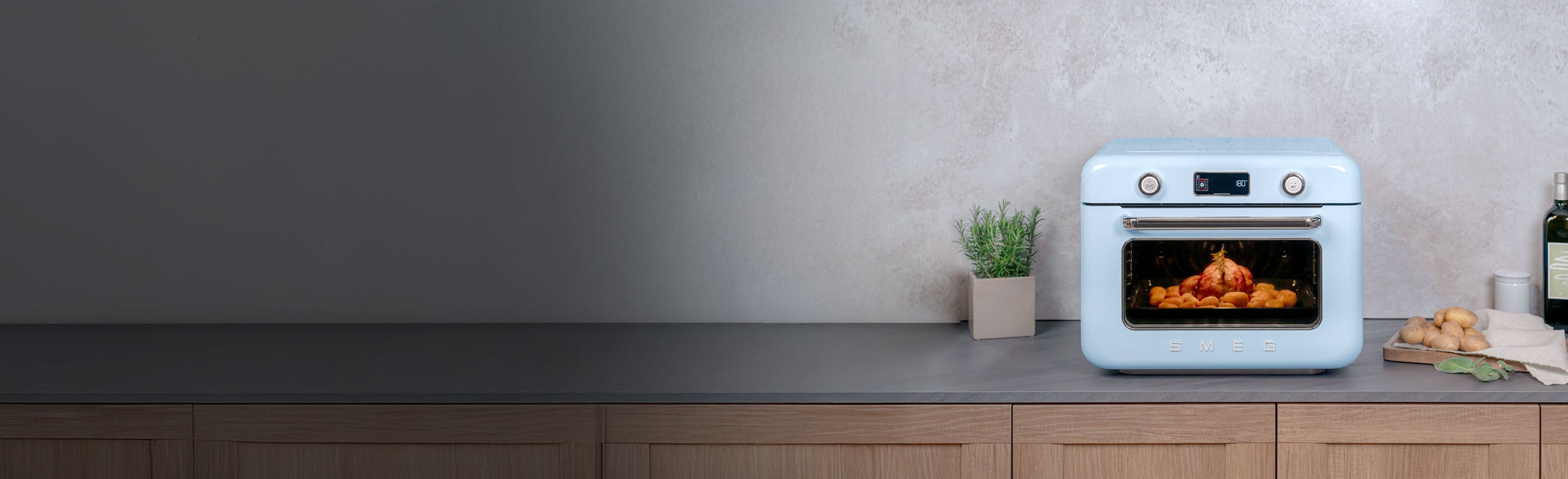 Countertop Steam Oven - Cooking | Smeg UK