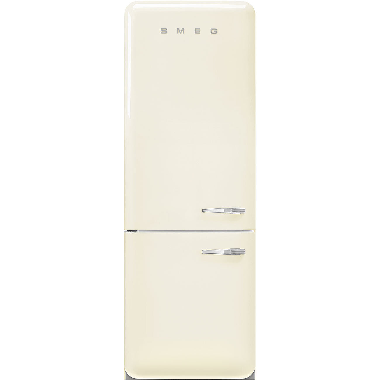 FAB38 70cm 50s Style Left Hand Hinge Fridge Freezer – Smeg UK